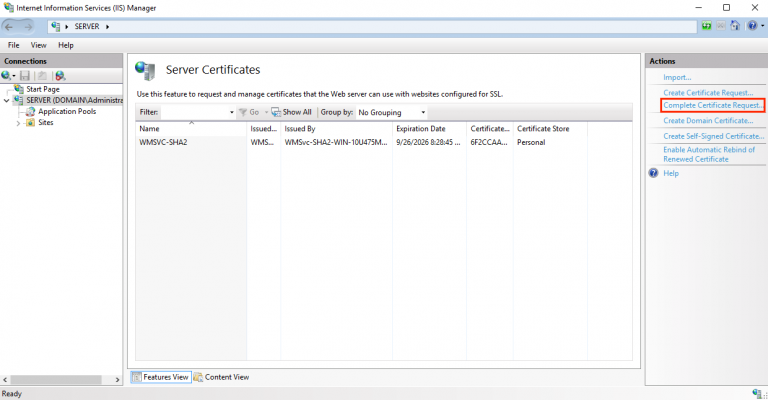 How to install an ssl certificate on windows server 2016 (IIS 10) | Oxabox
